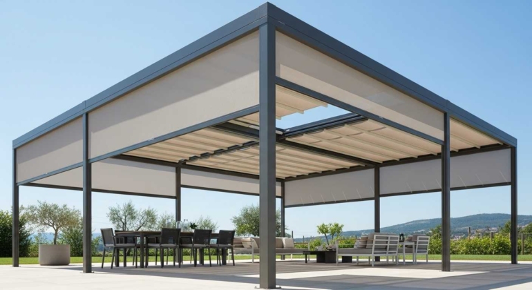 Canopy with Retractable Roof: The Future of Modern Outdoor Design